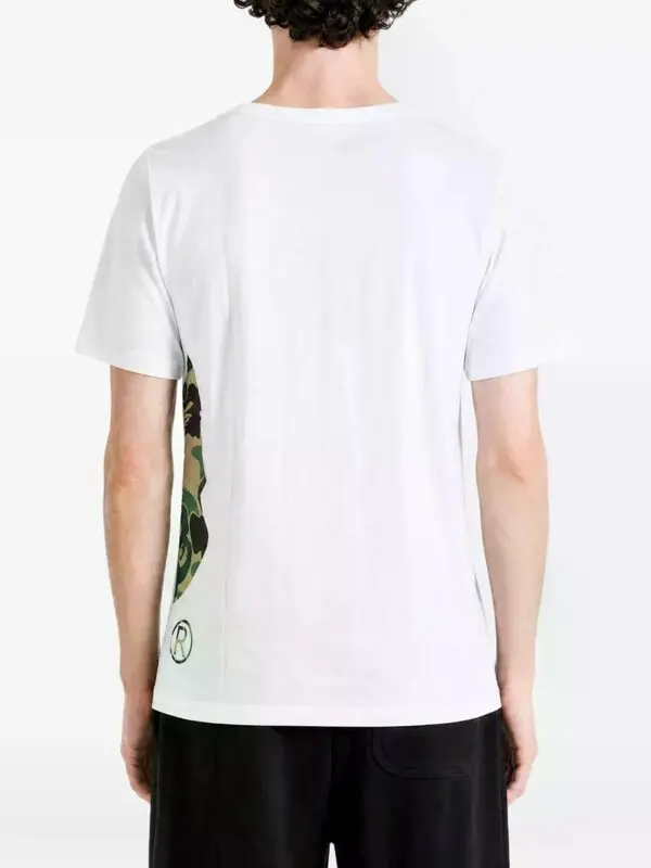A BATHING APE Ape Head Camouflage-print T-shirt