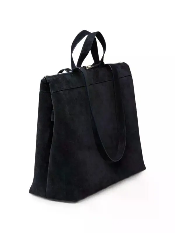 Marsèll Borso Suede Zip-top Tote Bag - Blue