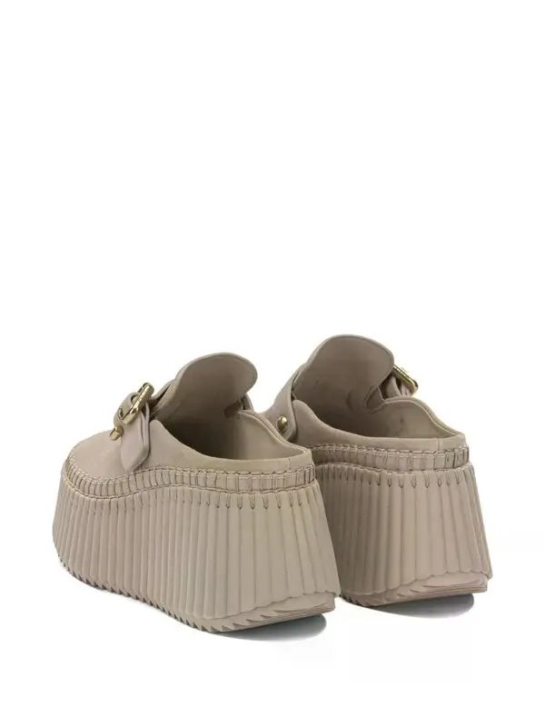 Chloé Nama Platform Mules