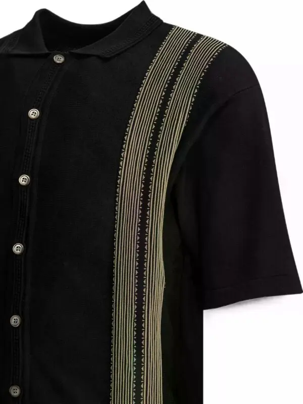 Kapital Striped Short-sleeve Shirt