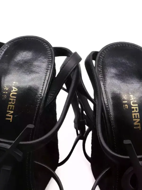 Saint Laurent Cassandra Wedge Sandals