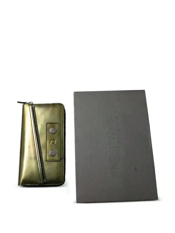 Alexander McQueen Studded Zip-around Wallet
