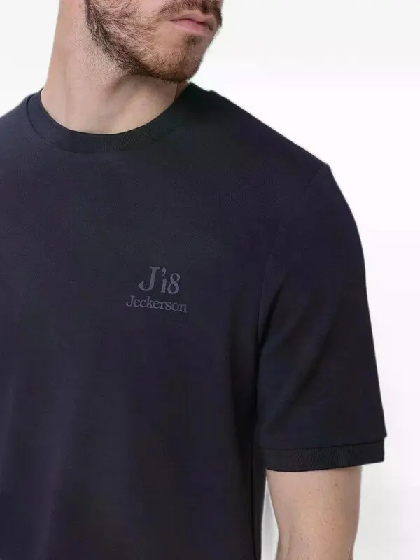 JECKERSON Logo-print Piqué T-shirt