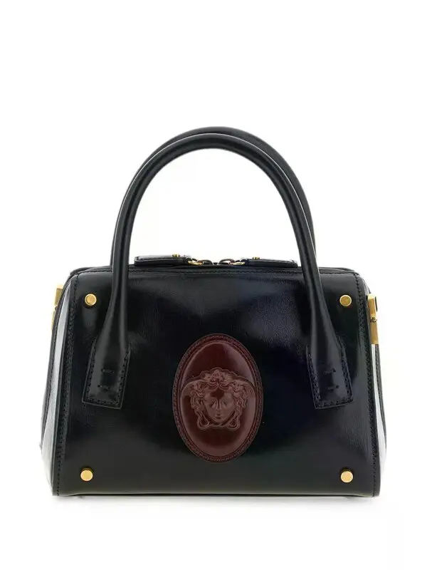 Versace Small Rommy Tote Bag - Black