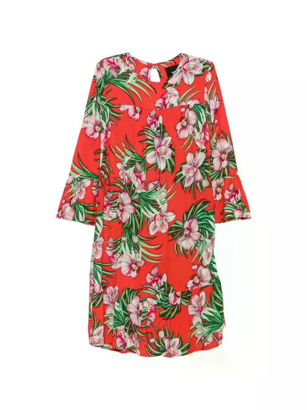 MARCO BOLOGNA Floral-print Ruffled Mini Dress