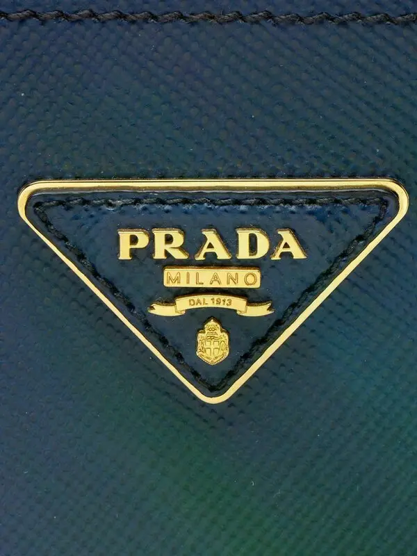 Prada Saffiano Cuir Double Tote Bag