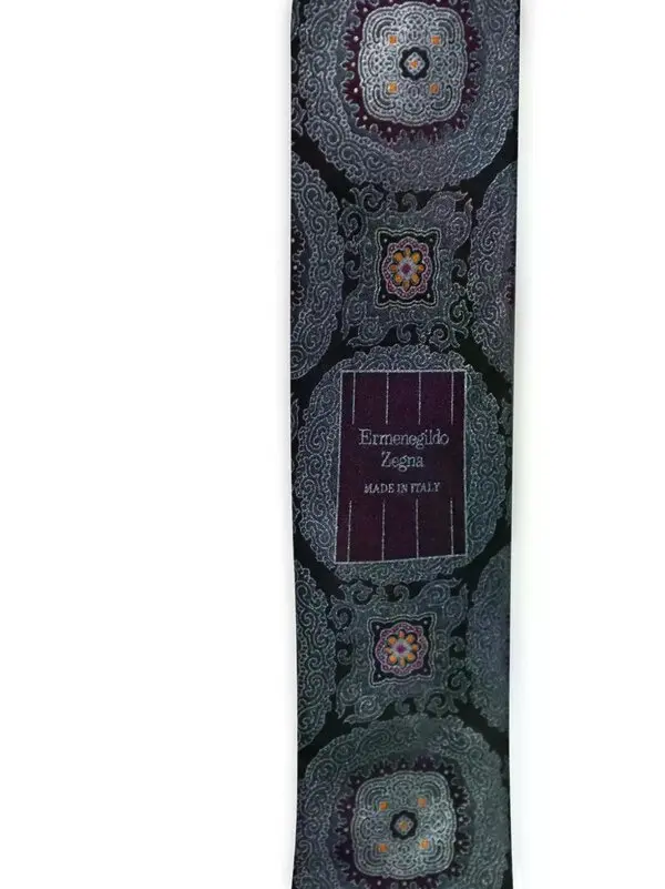Ermenegildo Zegna Printed Tie