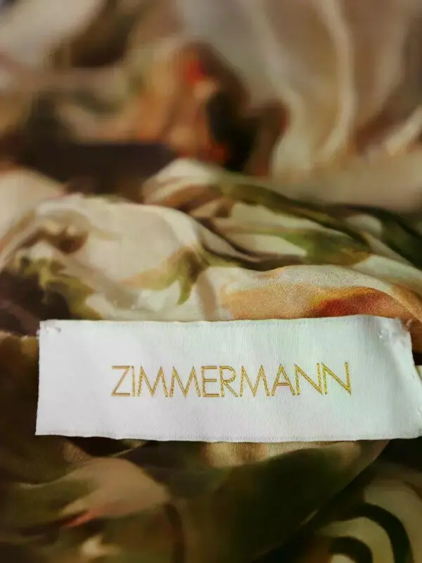 Zimmermann Resistance Ruffled Floral-print Dress