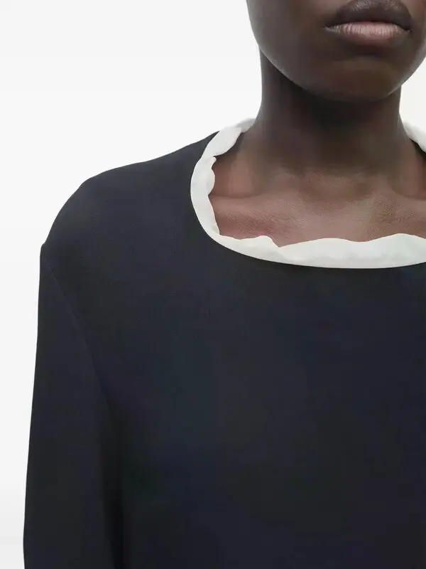 THE ROW Short-sleeved Shift Dress