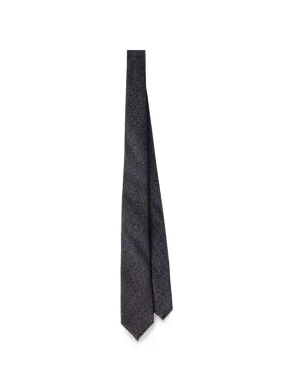 Prada Wool And Silk Tie