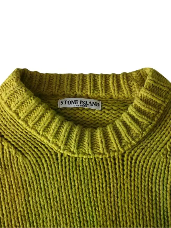 Stone Island Chunky-knit Crew-neck Sweater