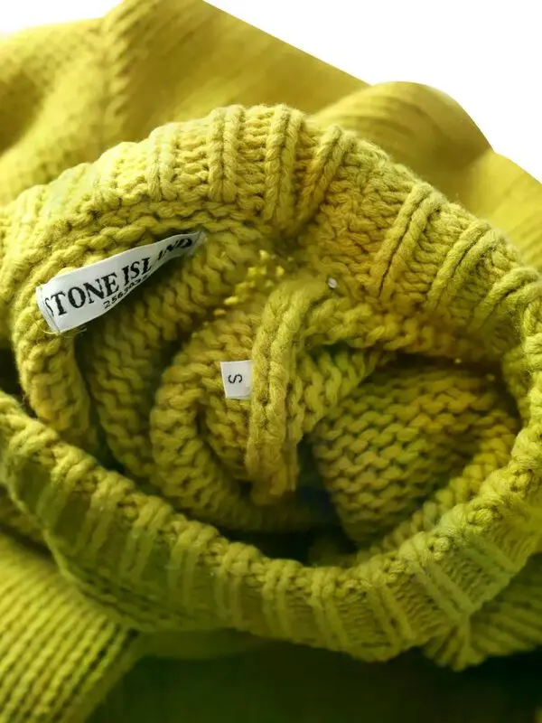 Stone Island Chunky-knit Crew-neck Sweater
