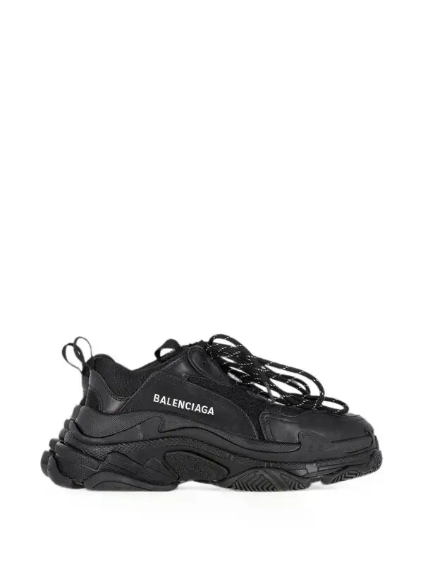 Balenciaga Triple S Mesh Sneakers - Black