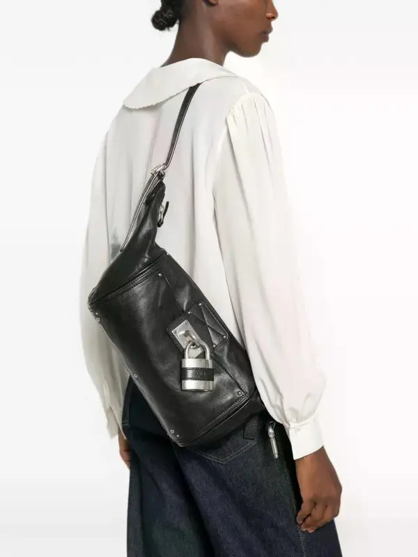 Chloé Paddington Leather Shoulder Bag - Black