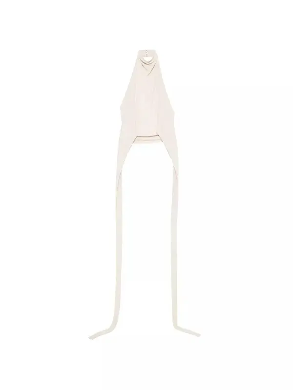 FRANCESCO MURANO Halterneck Draped-detail Top