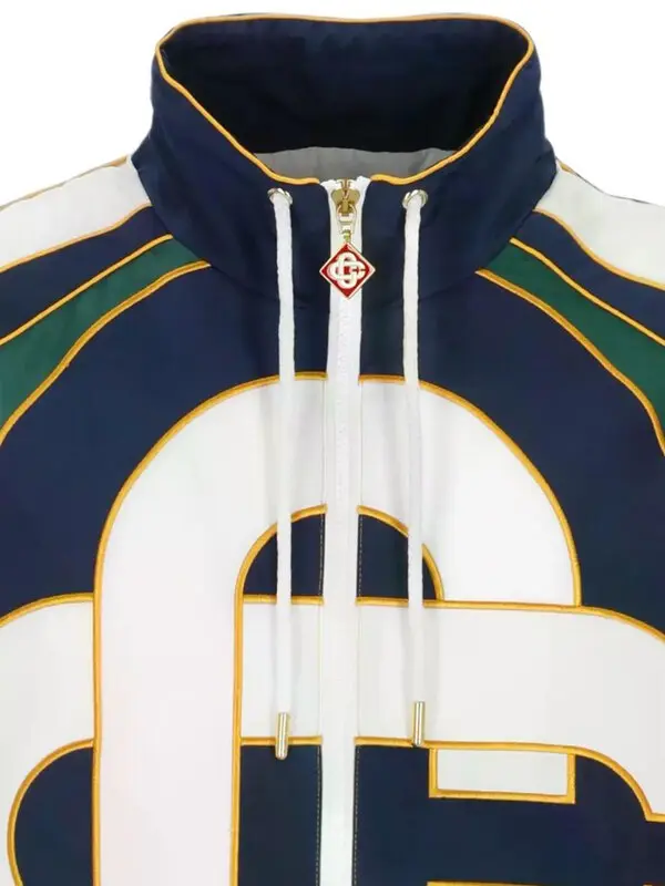 Casablanca Logo-print Panelled Jacket