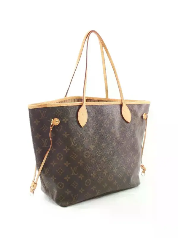 LOUIS VUITTON 2007 Neverfull Mm Monogram-canvas Tote Bag - Brown