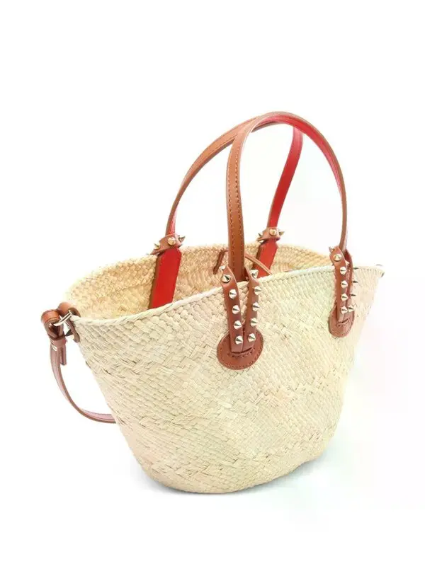 CHRISTIAN LOUBOUTIN 2020s Mini Cabata Two-way Handbag