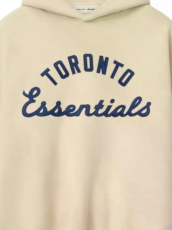 Fear Of God Toronto Logo-print Hoodie - Neutrals