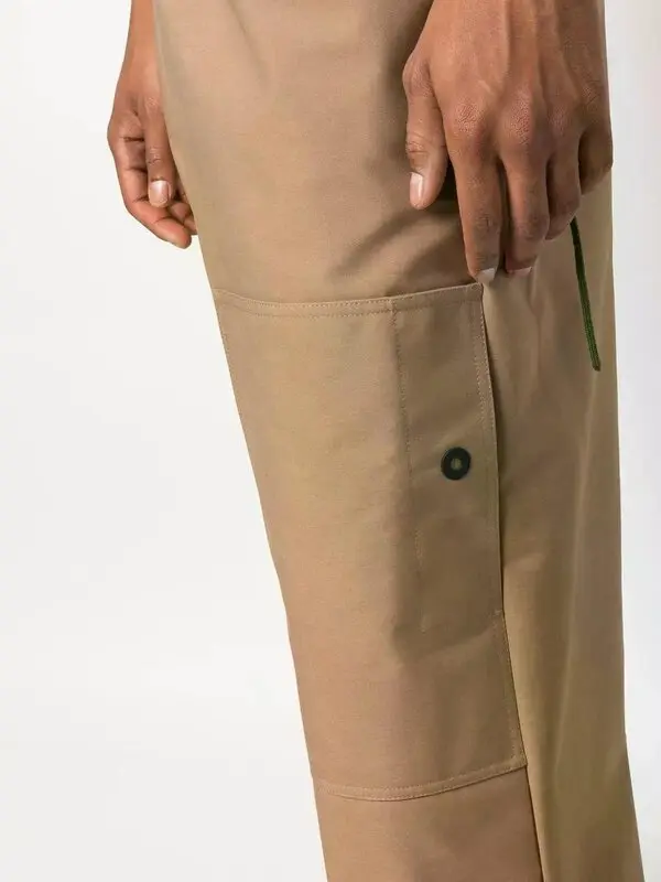 Off-White Logo-embossed Wide-leg Trousers
