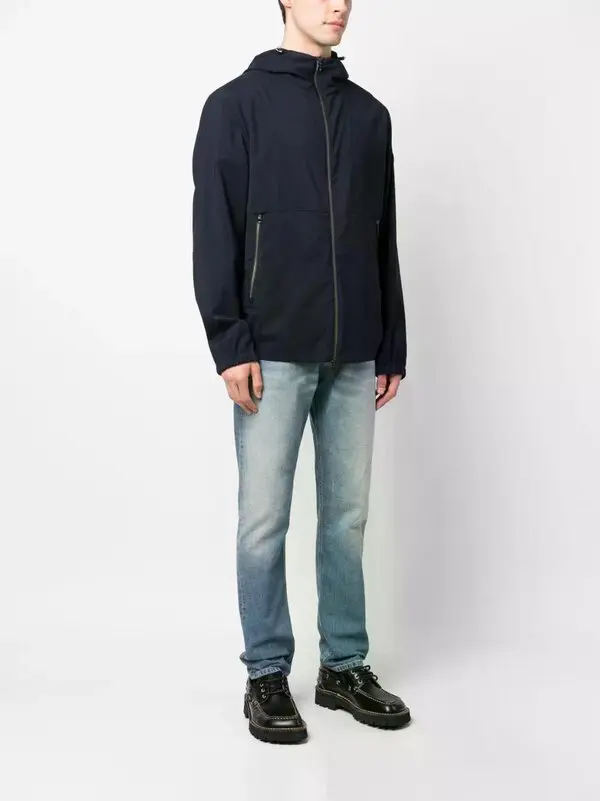 Woolrich Zip-up Wool Windbreaker