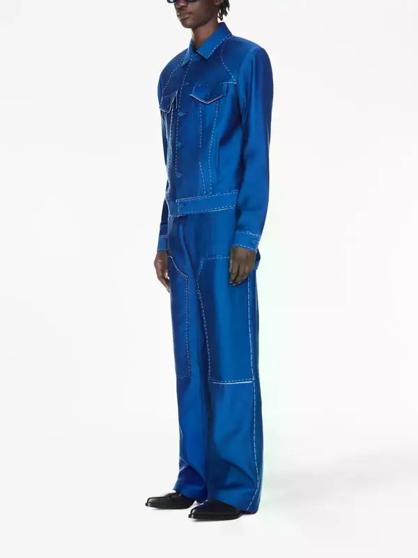 Off-White Alien Face Tailored Jacket