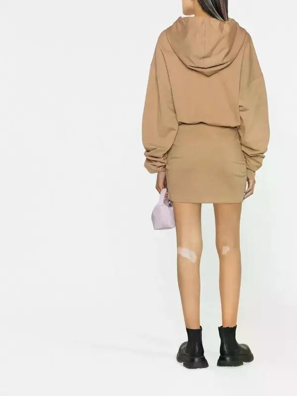 Off-White For All Hooded Sweatshirt Dress