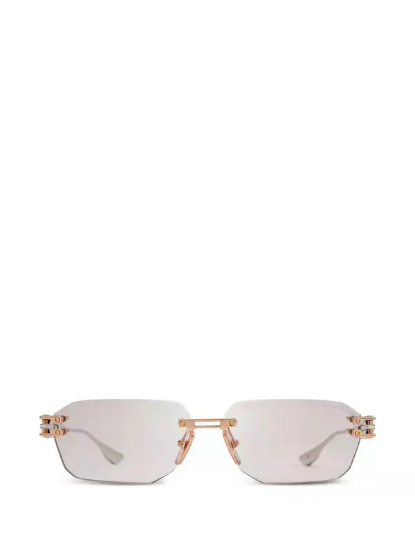 Dita Hyperlux-3000 Geometric-frame Glasses - Pink