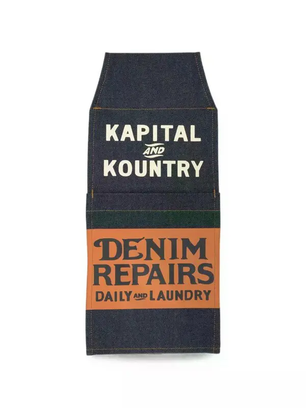 Kapital Denim Pulp Phone Holder - Blue