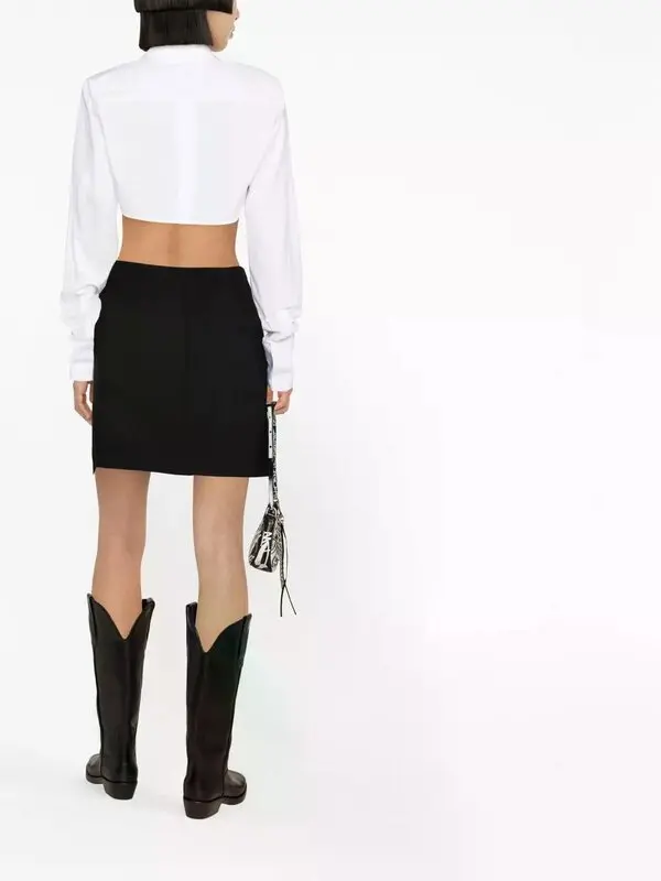 Off-White Slogan-print Miniskirt