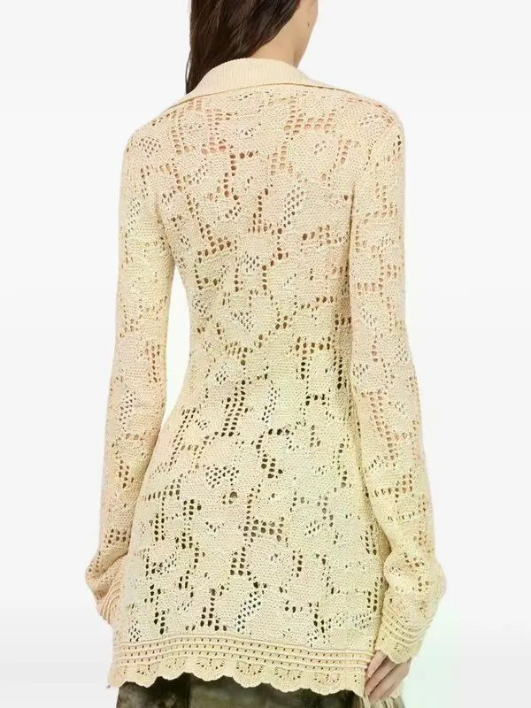 Roberto Cavalli Front-tie Cardigan