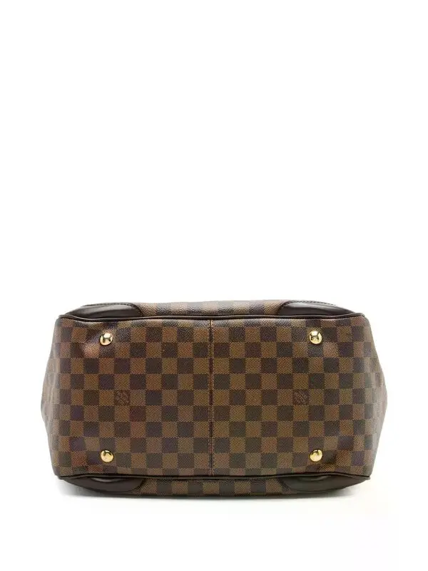 LOUIS VUITTON 2011 Damier Ebene Verona Shoulder Bag - Brown