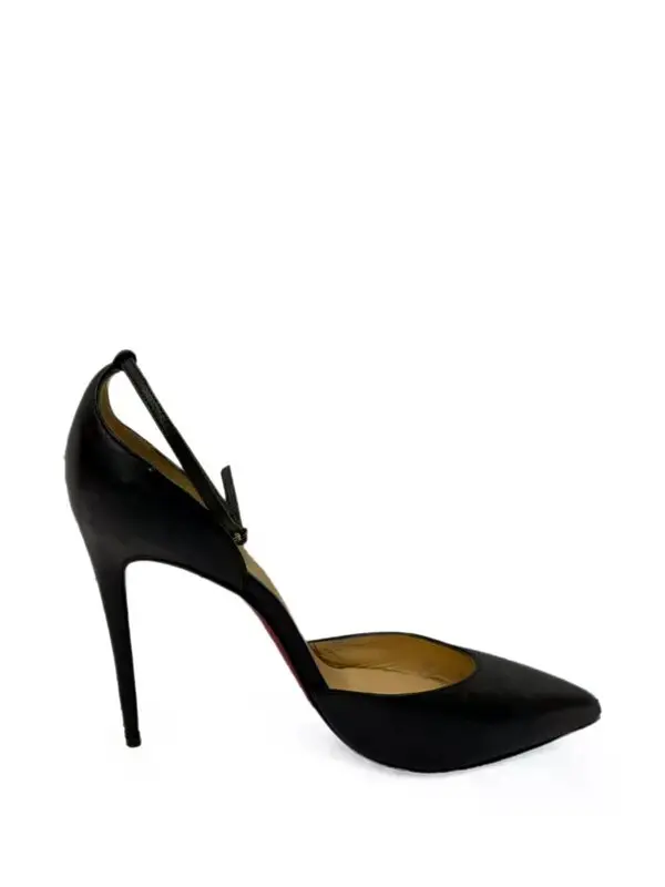 CHRISTIAN LOUBOUTIN Uptown Ankle-strap Pumps - Black