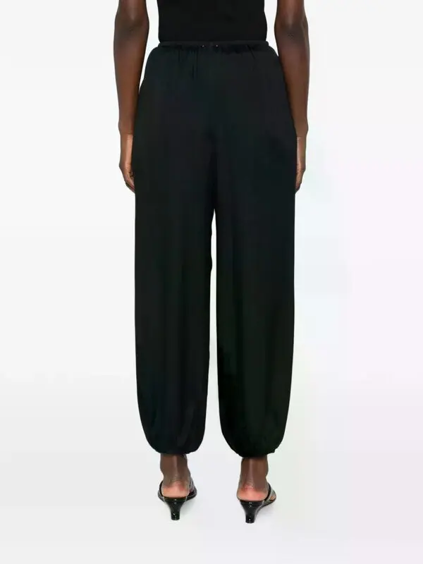 FORTE_FORTE Drawstring-waist Elasticated-cuff Trousers