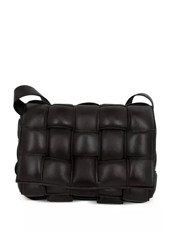 Bottega Veneta Cassette Padded Cross Body Bag - Brown