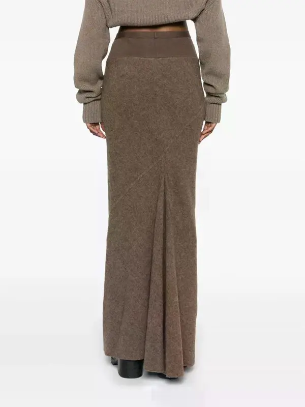 Rick Owens Flared Maxi Skirt