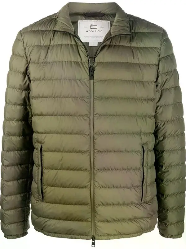 Woolrich Sundance Padded Track Jacket - Green