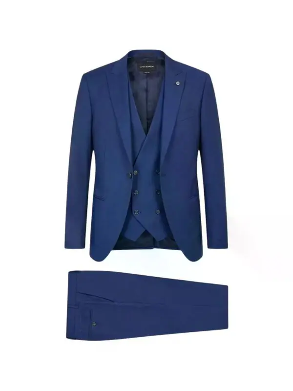 LUIGI BIANCHI MANTOVA Three-piece Suit - Blue