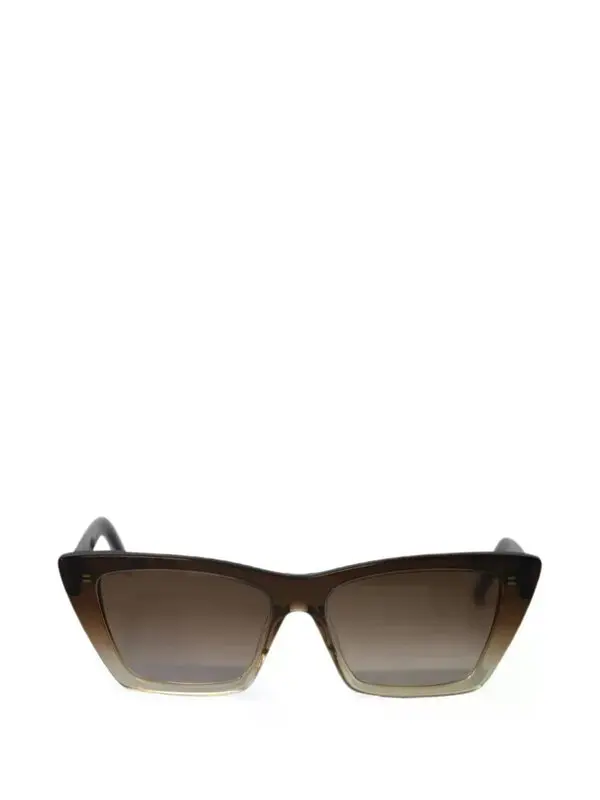 Saint Laurent Cat-eye Sunglasses - Brown