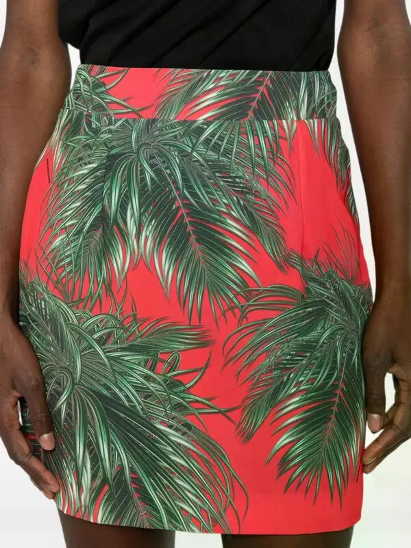 MARCO BOLOGNA Palm Leaf-print Skirt