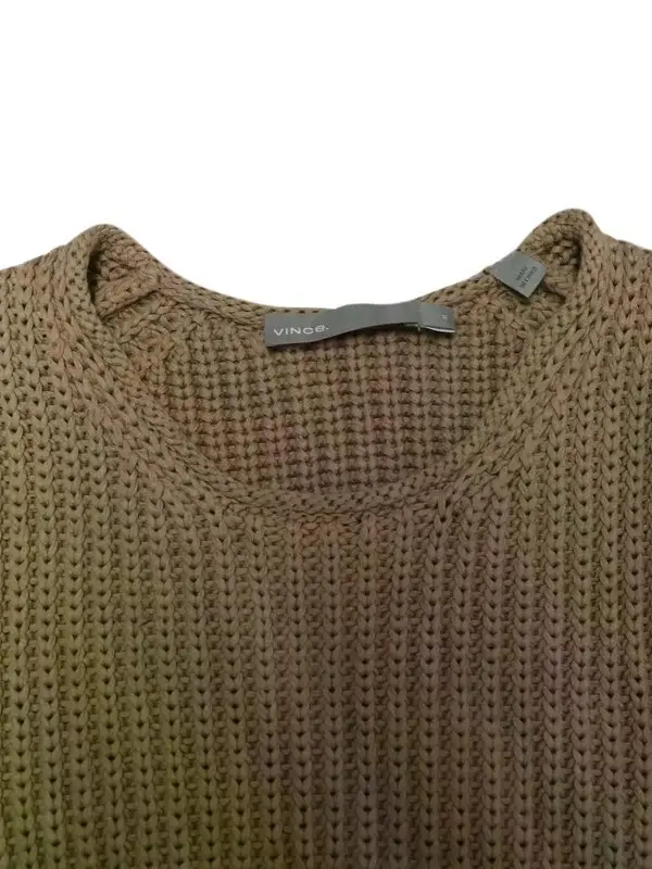 Vince Waffle-stitch Sleeveless Top