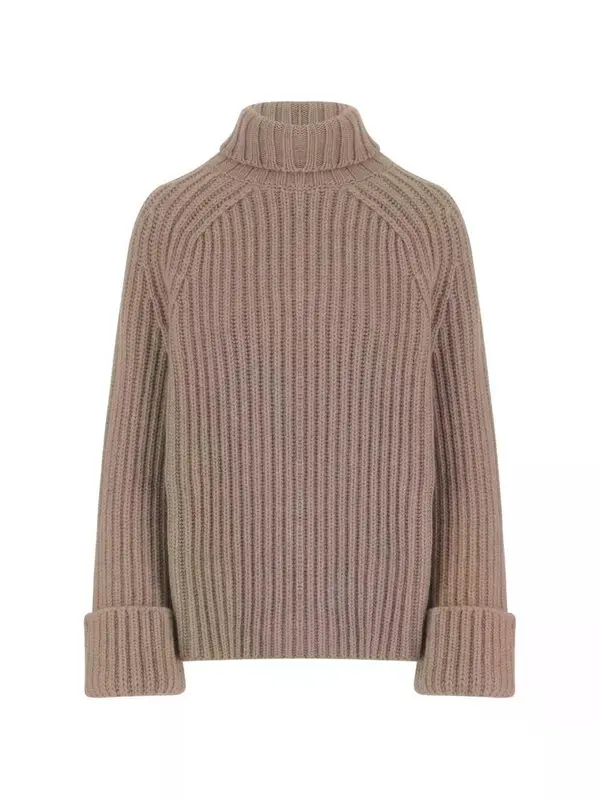 Malo Ribbed-knit Roll-neck Sweater - Neutrals