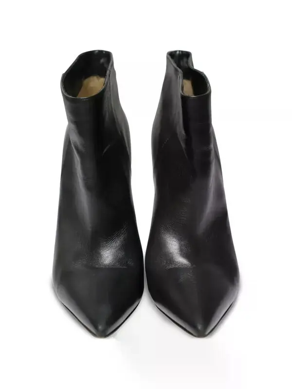 GIANVITO ROSSI Pointed-toe Side-zip Ankle Boots