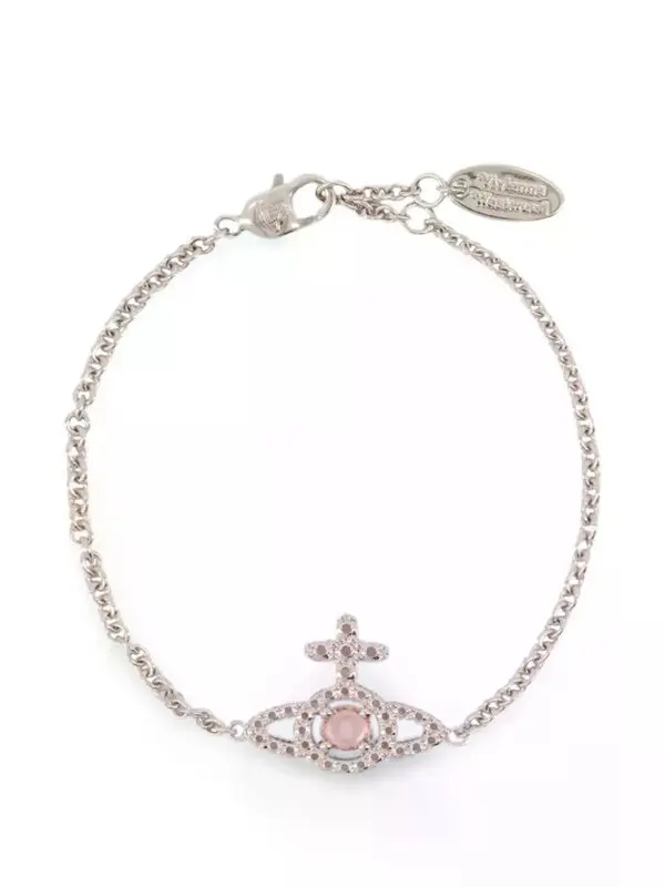 VIVIENNE WESTWOOD Olympia Orb Bracelet - Silver