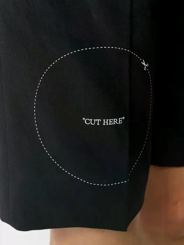 Off-White Embroidered-detail Tailored Shorts