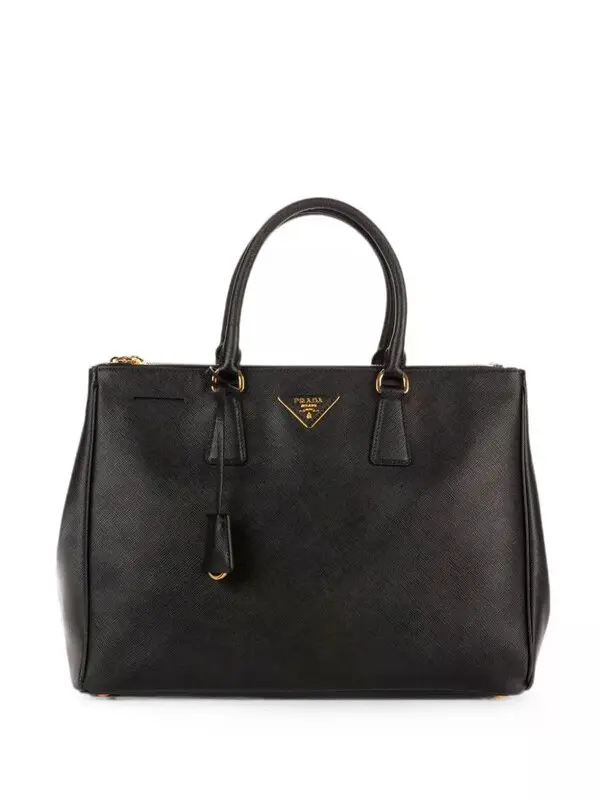 Prada Large Galleria Double-zip Tote Bag - Black
