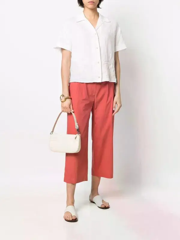 Woolrich Cropped-leg Cotton Trousers