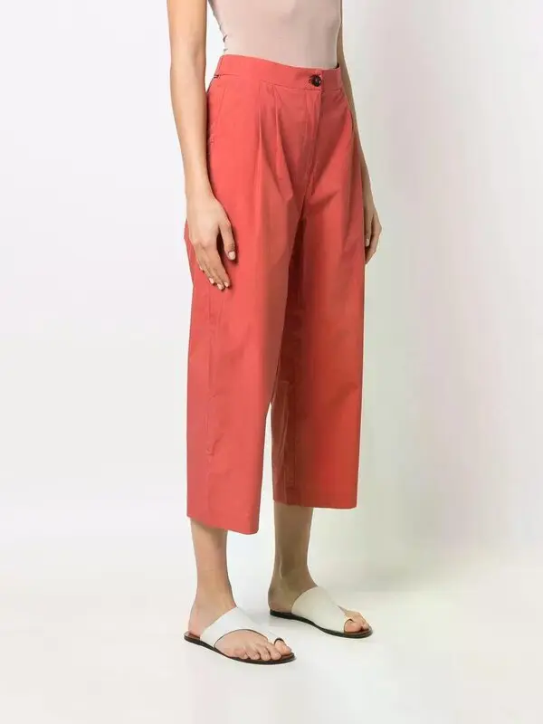Woolrich Cropped-leg Cotton Trousers