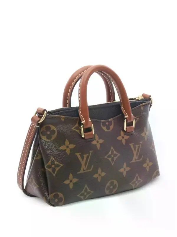 LOUIS VUITTON Nano Pallas Two-way Handbag