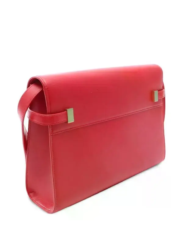 Saint Laurent 2010s Manhattan Shoulder Bag - Red
